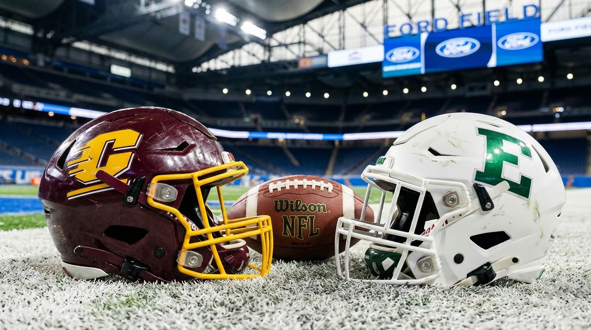 Ford Field to Host CMU vs. EMU Football Showdowns in 2026-27