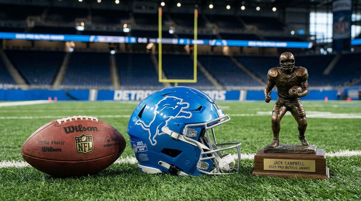 Jack Campbell Wins 2025 Pro Butkus Award as NFL’s Top Linebacker