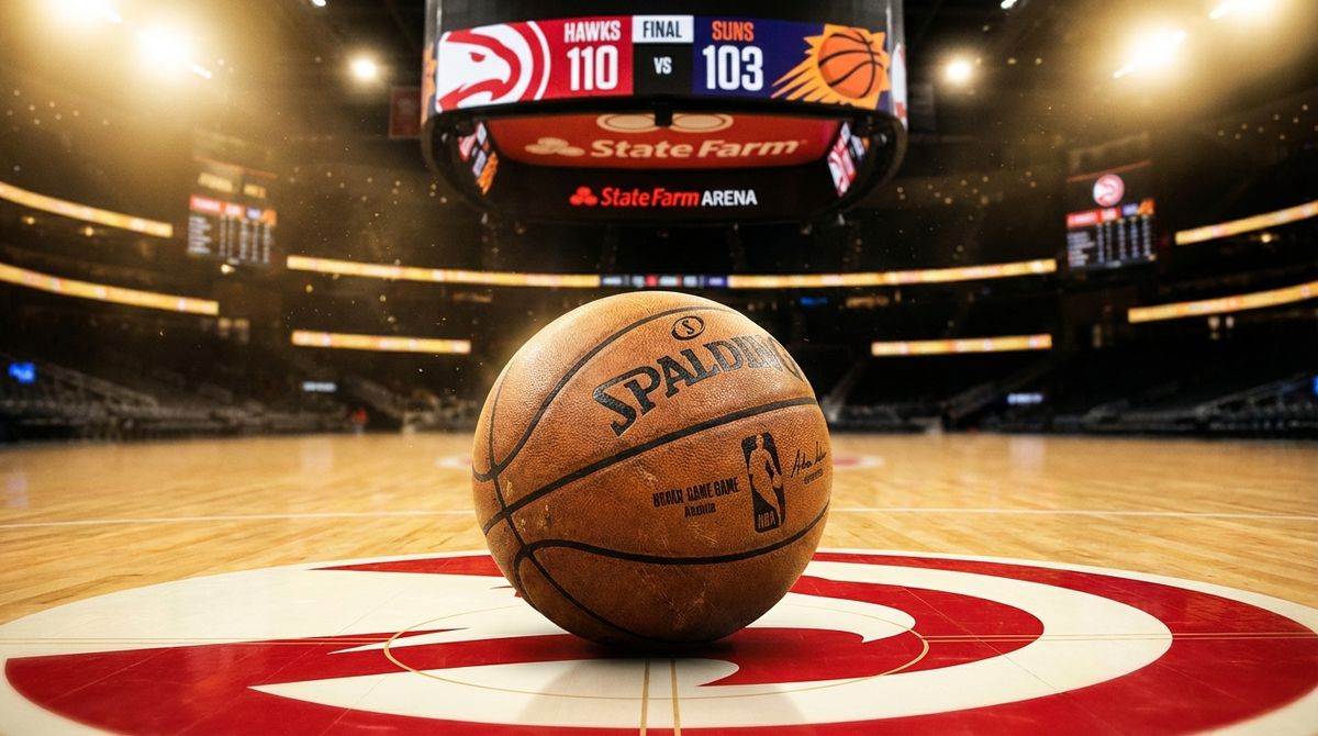 Atlanta Hawks Defeat Phoenix Suns 110-103 in NBA Thriller