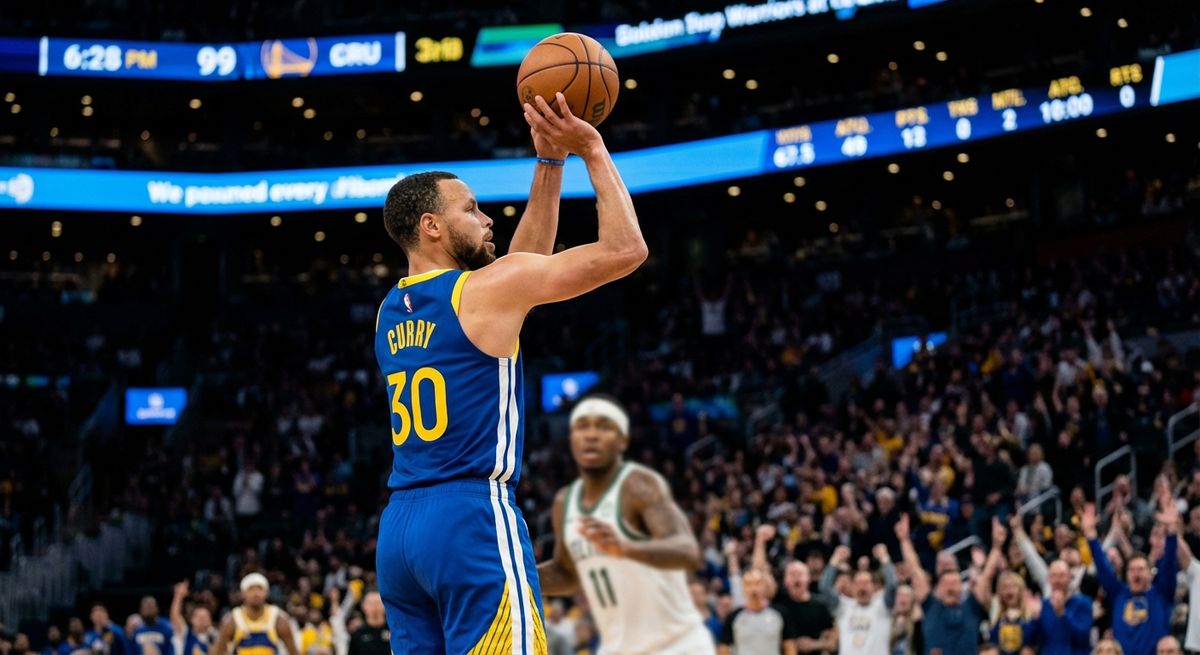 Steph Curry Joins NBA Top 20 All-Time Scoring Leaders