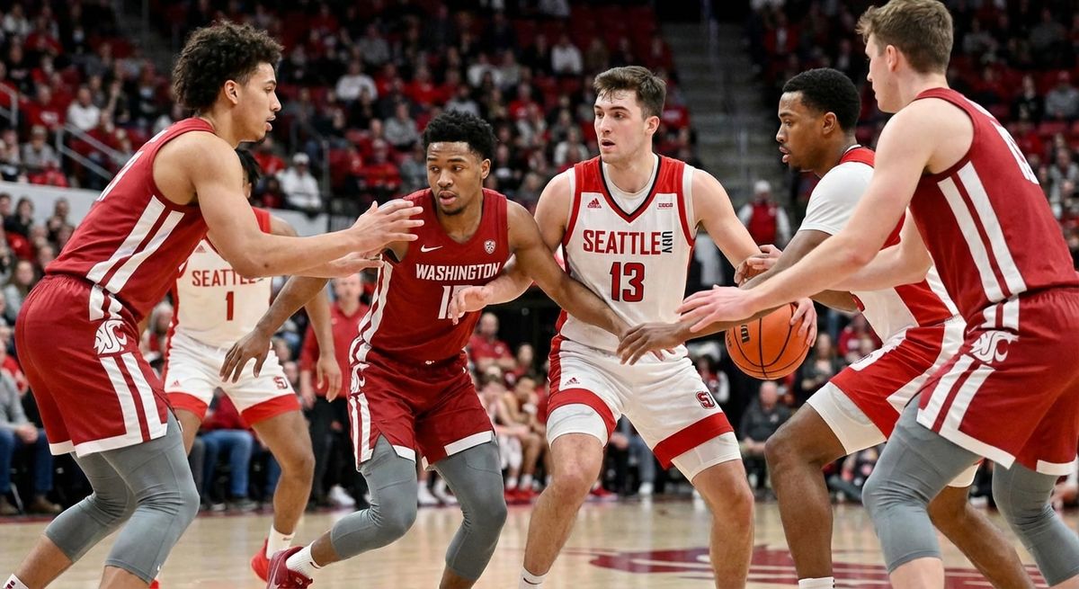 Washington State Tops Seattle U in Defensive NCAA Battle