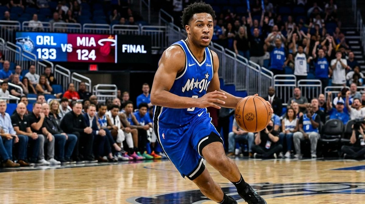 Orlando Magic Defeat Miami Heat 133-124 in NBA Showdown