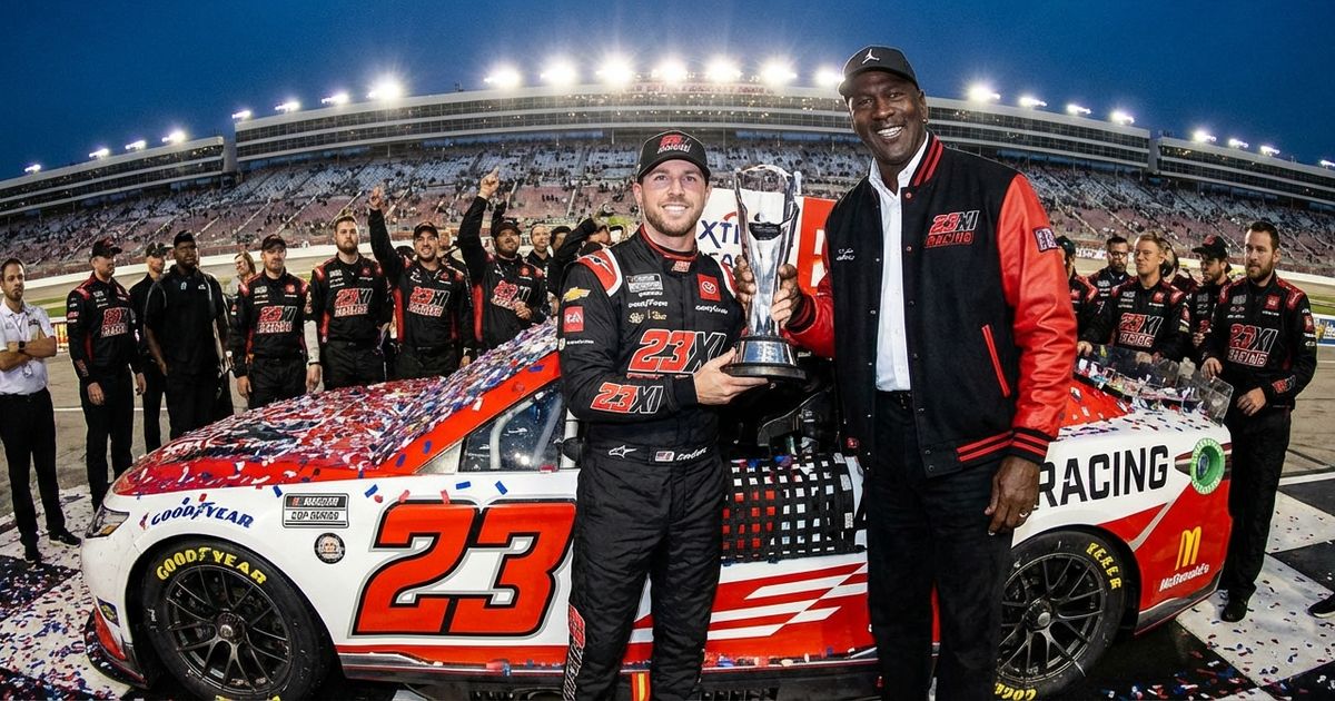 Michael Jordan’s 23XI Racing Wins Daytona 500, Hits NASCAR Milestone