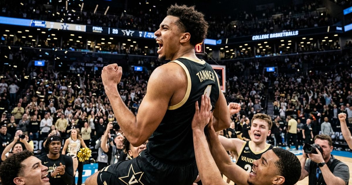 Tyler Tanner Powers Vanderbilt to First NCAA Win Since 2012