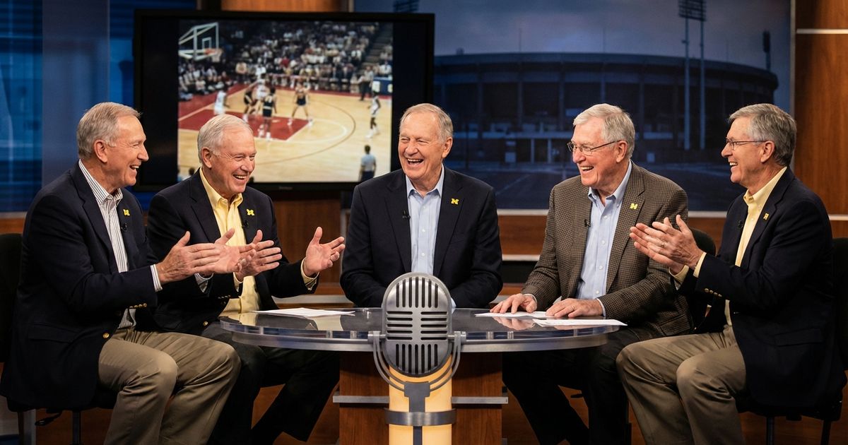 Fab Five Reunite for Michigan Final Four Broadcast Event