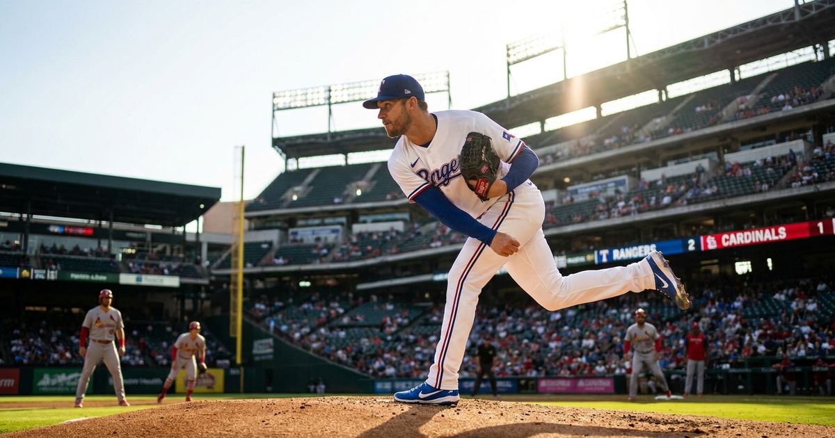 Jacob deGrom earns 100th career win as Rangers beat Cardinals