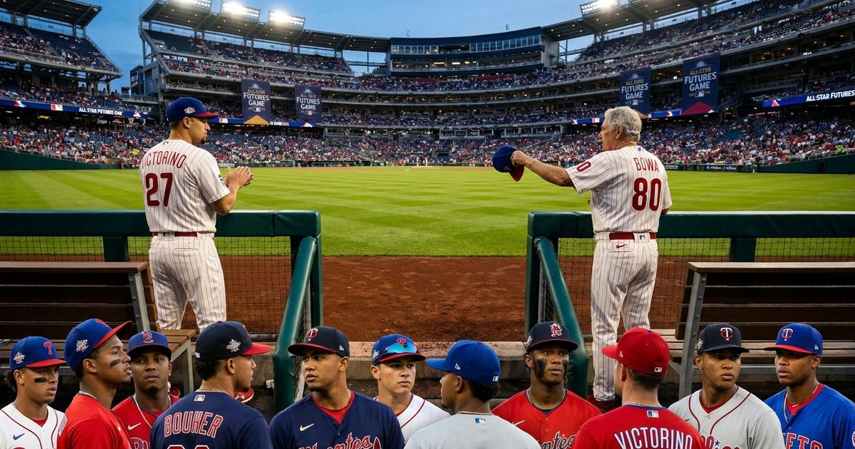 Phillies Legends Victorino & Bowa to Lead 2026 Futures Game